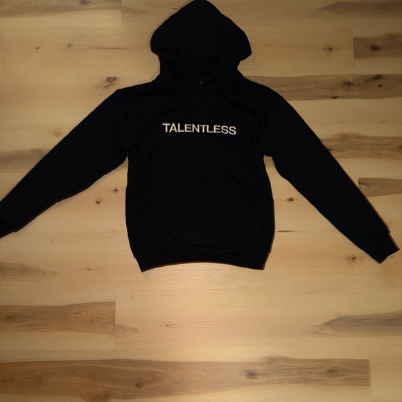 TALENTLESS | Shirts | Talentless Black Hoodie | Poshmark